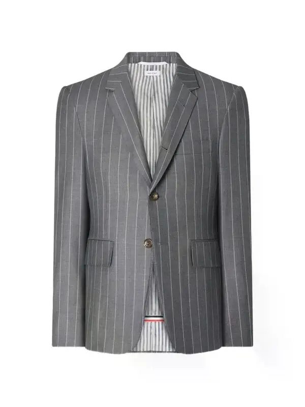 Thom Browne Chalk-stripe Wool Jacket