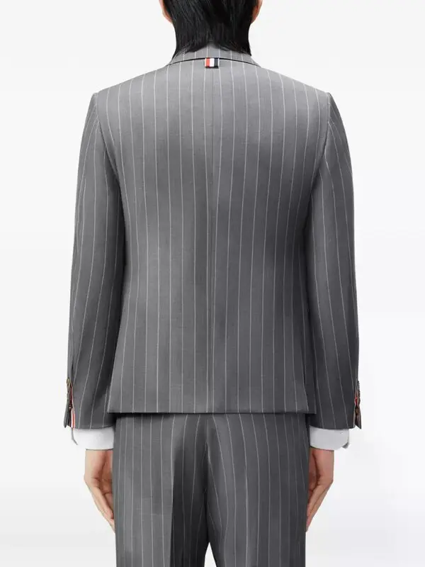 Thom Browne Chalk-stripe Wool Jacket