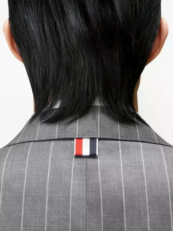 Thom Browne Chalk-stripe Wool Jacket