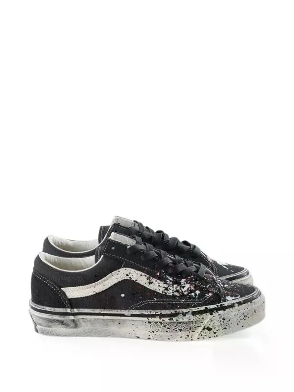 VANS Old Skool Paint-splatter Sneakers - Black