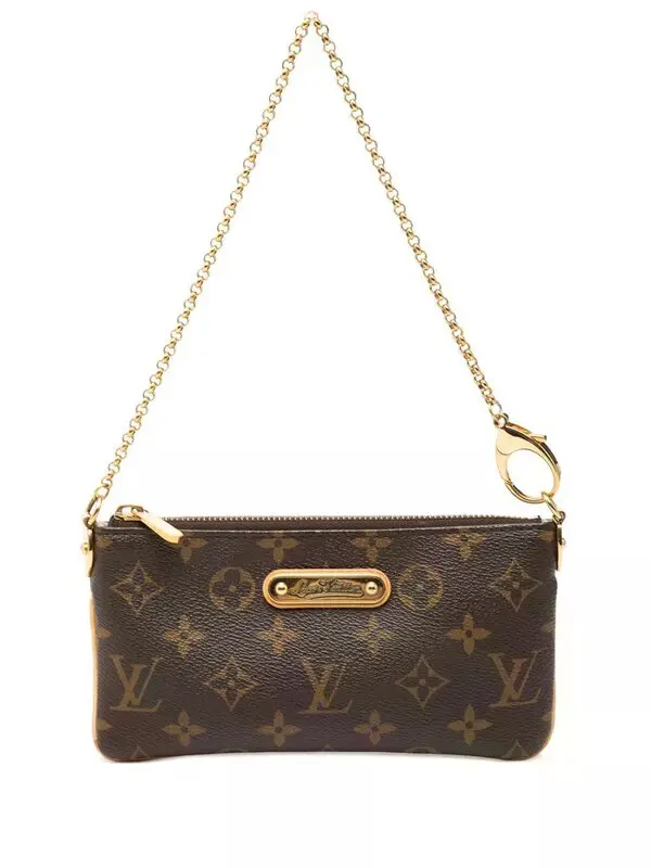 LOUIS VUITTON Monogram Pochette Milla Mm Shoulder Bag - Brown