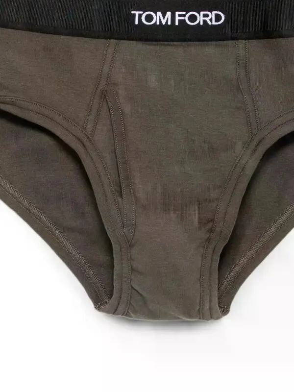 TOM FORD Logo-waistband Briefs