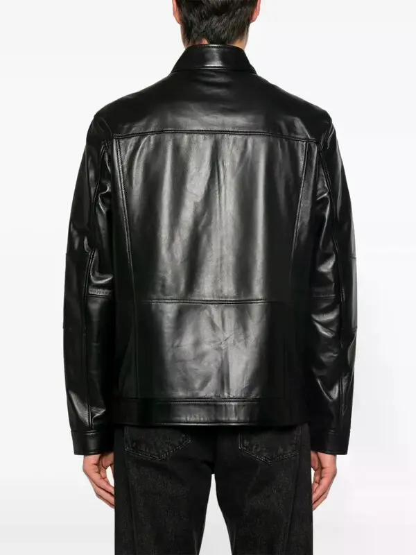 SERGIO MORETTI FIRENZE Leather Jacket