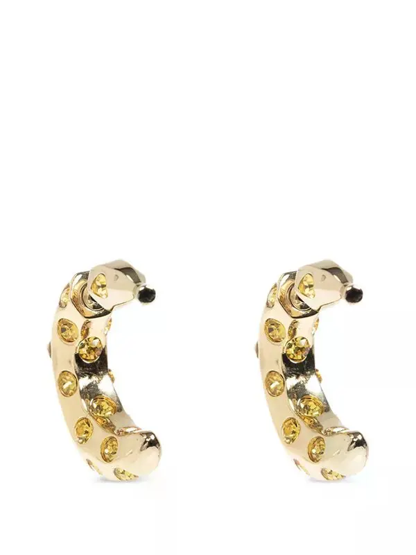 Kate Spade New York Crystal-embellished Banana Earrings