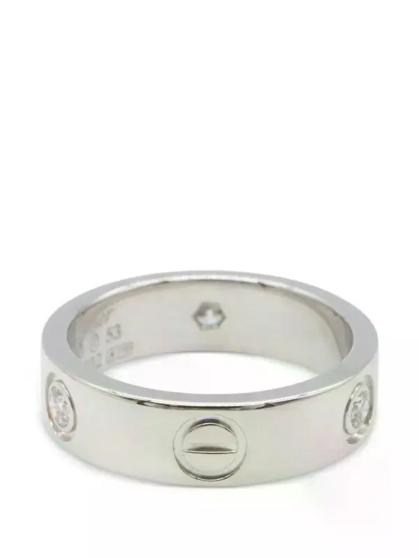 Cartier 18k White Gold Diamond Ring