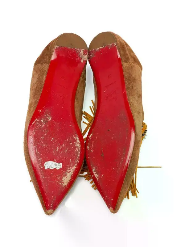 CHRISTIAN LOUBOUTIN Medinana Tassel Flat Pumps