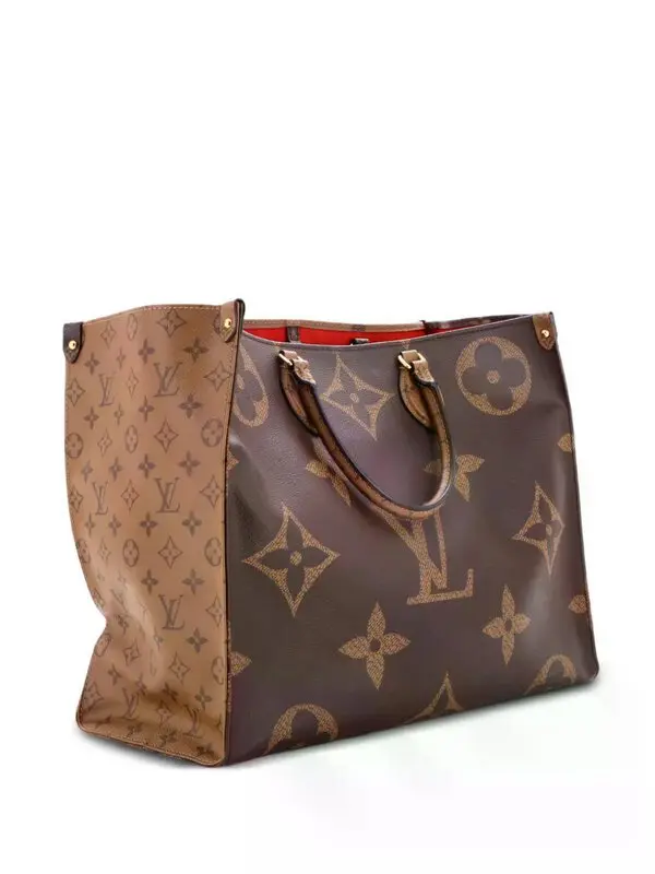 LOUIS VUITTON Giant Monogram Reverse Onthego Gm Tote Bag