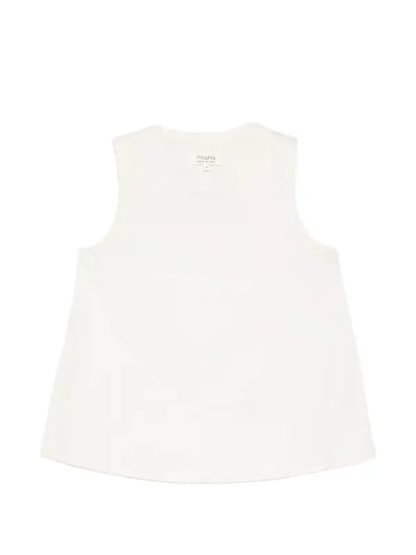 PSOPHIA Sleeveless Cotton Crewneck Tank