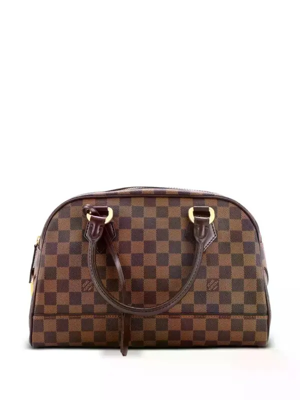 LOUIS VUITTON Duomo Boston Bag Damier Handbag