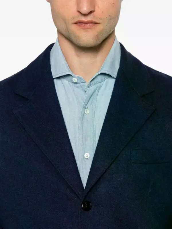 Brunello Cucinelli Cashmere Jersey Single-breasted Blazer
