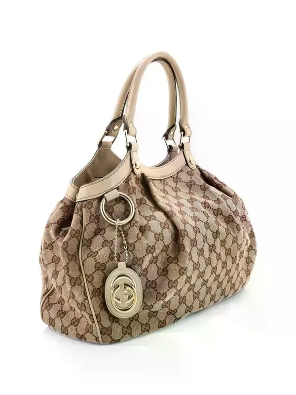 Gucci Sukey Gg Canvas Medium Tote Bag