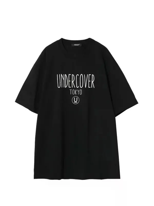 Undercover Logo-print Cotton T-shirt - Black