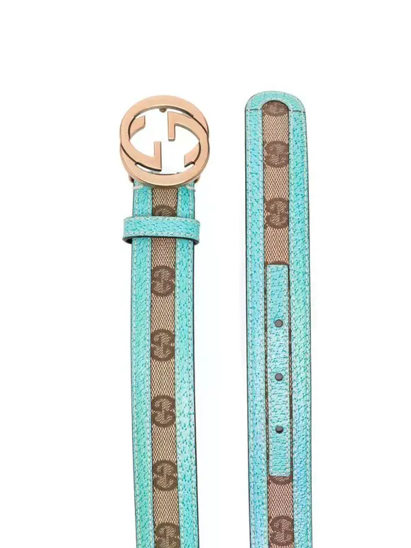 Gucci Interlocking G Belt - Blue
