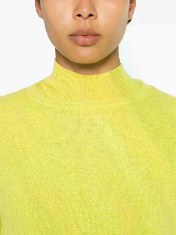PSOPHIA High-neck Long-sleeve Sweater