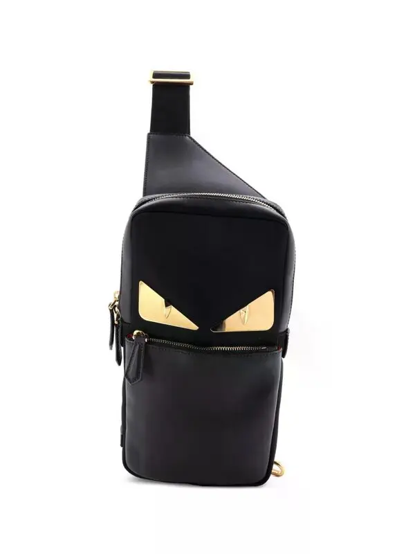 Fendi Monster Sling Bag - Black