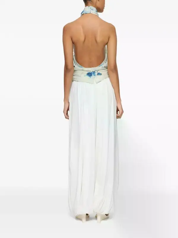 Paris Georgia High-neck Sleeveless Top