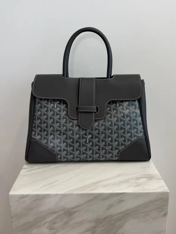 Goyard Saïgon Tote Bag With Palladium Hardware