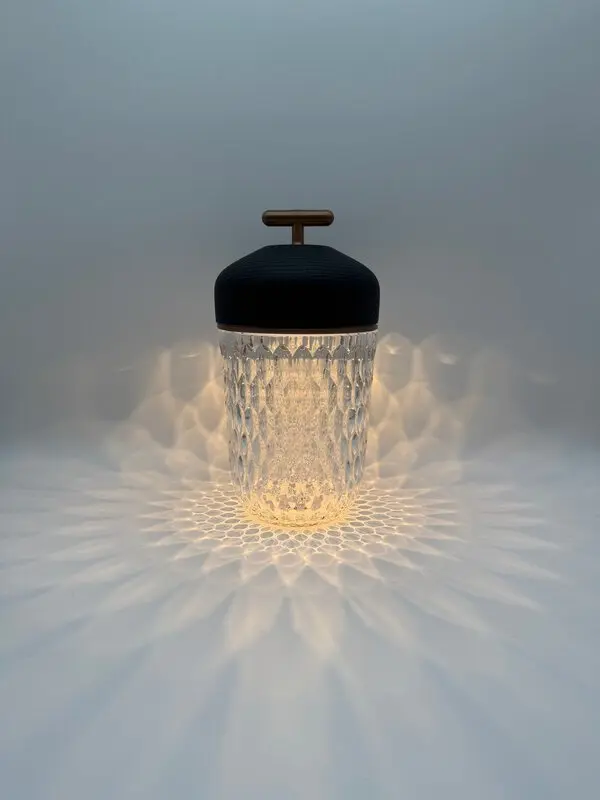 SAINT LOUIS Folia Portable Lamp - Black