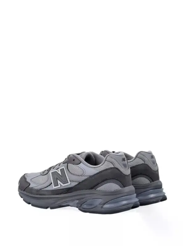 Comme Des Garçons X New Balance Panelled Low-top Sneakers - Grey