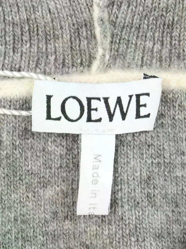 Loewe Anagram Knitted Hoodie