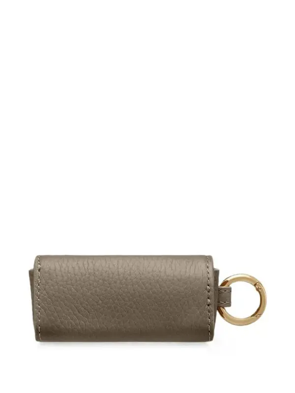 MAISON DE SABRE Pebbled Leather Lipstick Charm