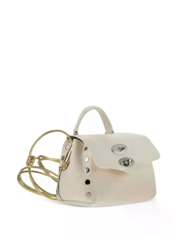 ZANELLATO Postina Grained Leather Tote Bag
