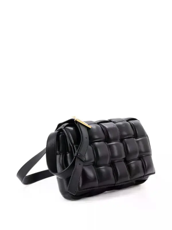 Bottega Veneta Cassette Padded Maxi Crossbody Bag - Black