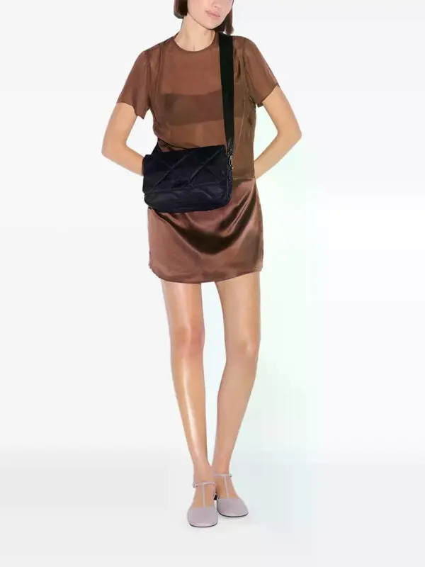 Mz Wallace Madison Quilted Flap Crossbody Bag