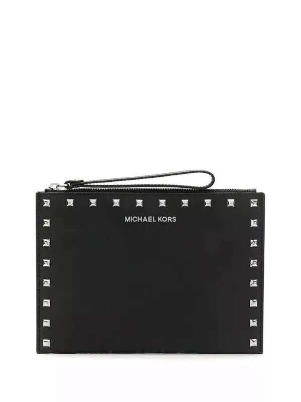 Michael Kors Jet Set Travel Extra Large Zip Clutch Wristlet - Black