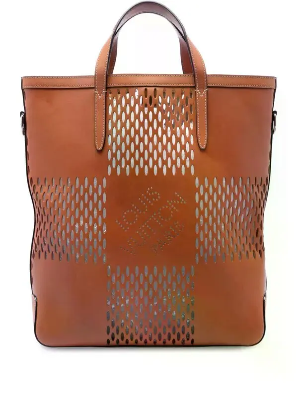 LOUIS VUITTON Nomade Damier Cabas North South Tote - Brown