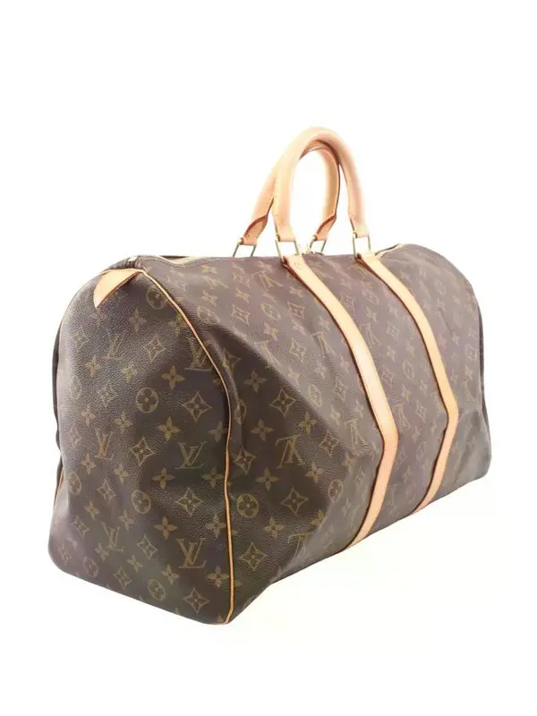 LOUIS VUITTON Monogram Keepall 50 Travel Bag