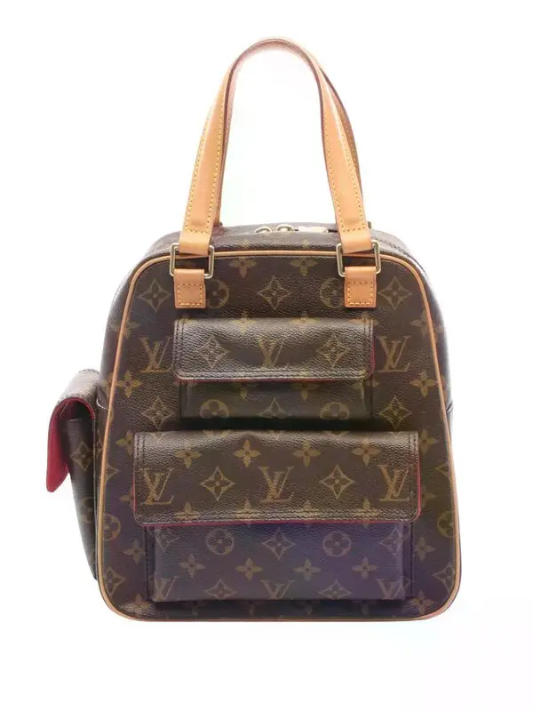 LOUIS VUITTON Monogram Excentri Cite Handbag - Brown