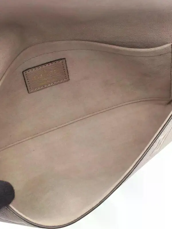 LOUIS VUITTON Monogram Empreinte Pochette Felicie Crossbody Bag - Neutrals