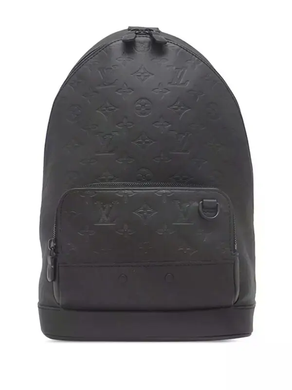LOUIS VUITTON Monogram Shadow Racer Sling Bag - Black