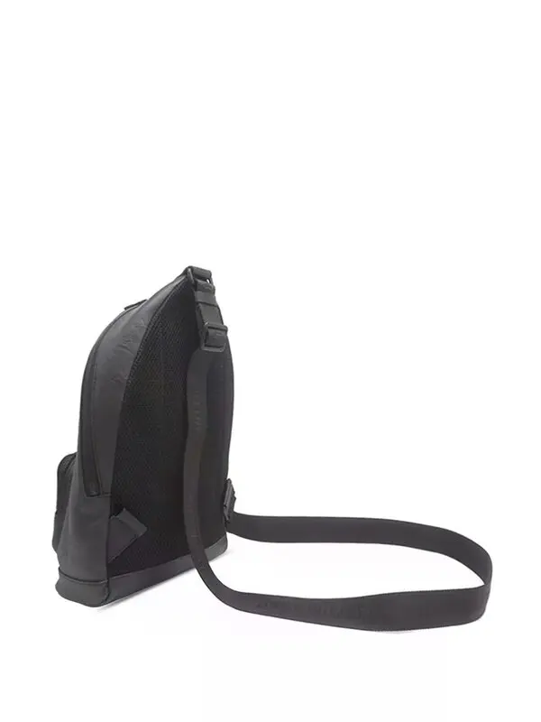 LOUIS VUITTON Monogram Shadow Racer Sling Bag - Black