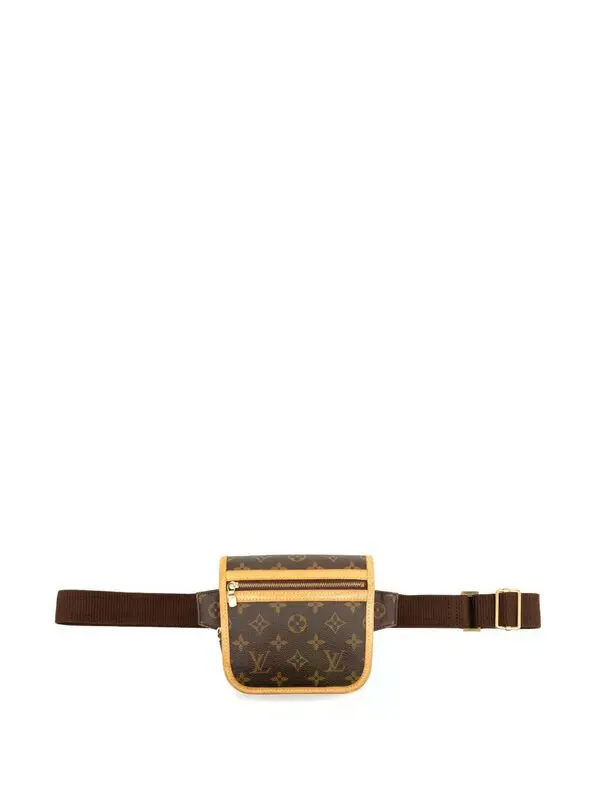 LOUIS VUITTON Monogram Bosphore Belt Bag - Brown