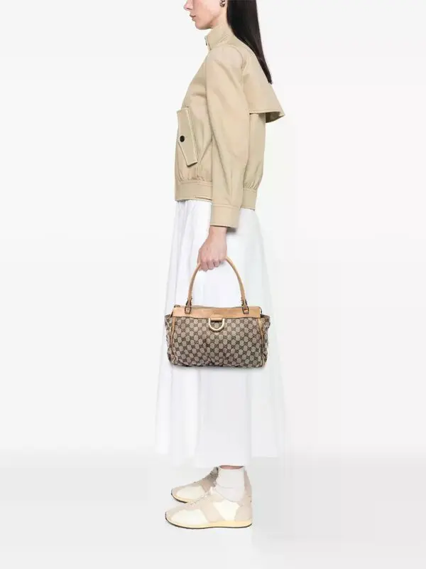Gucci Gg Canvas Abbey D Ring Tote Bag