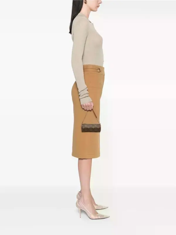 LOUIS VUITTON Monogram Papillon Pochette Handbag