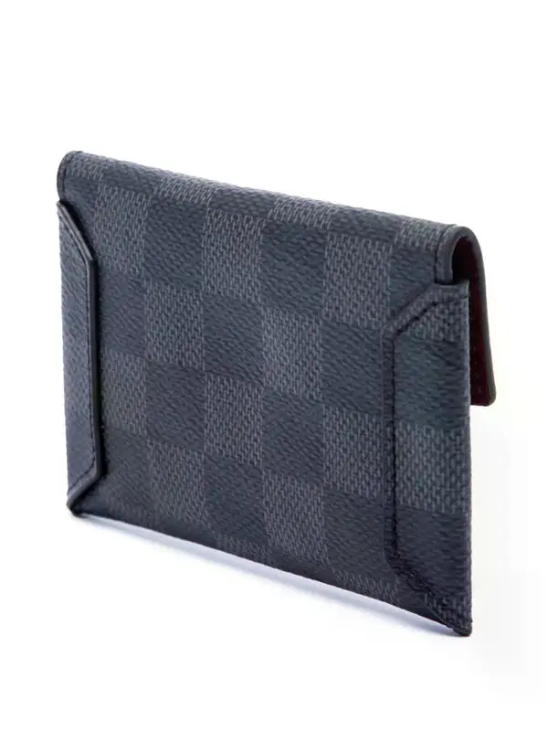 LOUIS VUITTON 2019 Damier Graphite Compact Modulable Wallet Small Wallets - Black