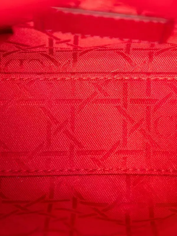 Dior Mini Lady Satchel - Red