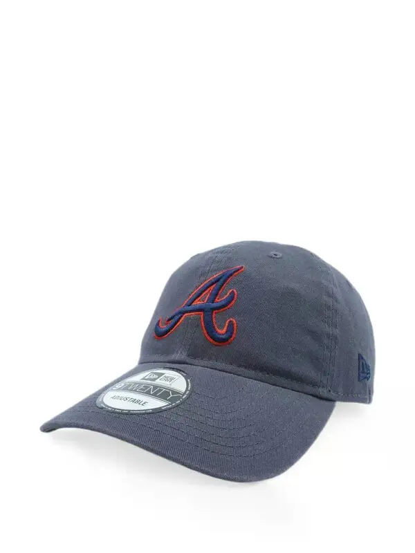 New Era Atlanta Braves Logo-embroidered Baseball Cap - Blue