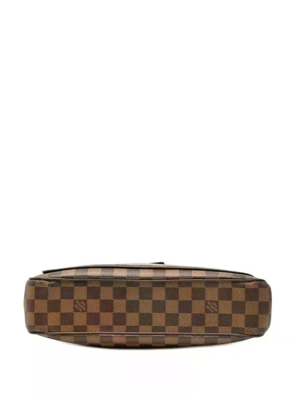 LOUIS VUITTON Damier Ebene Aubagne Shoulder Bag