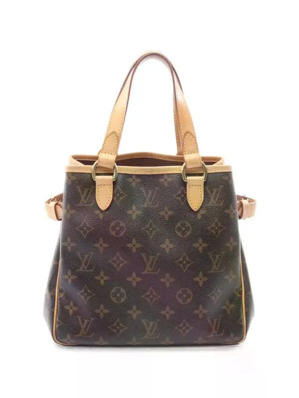 LOUIS VUITTON Monogram Canvas Batignolles Tote Bag - Brown