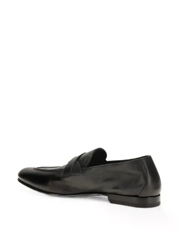 TOM FORD Gigi Crossover-strap Leather Loafers