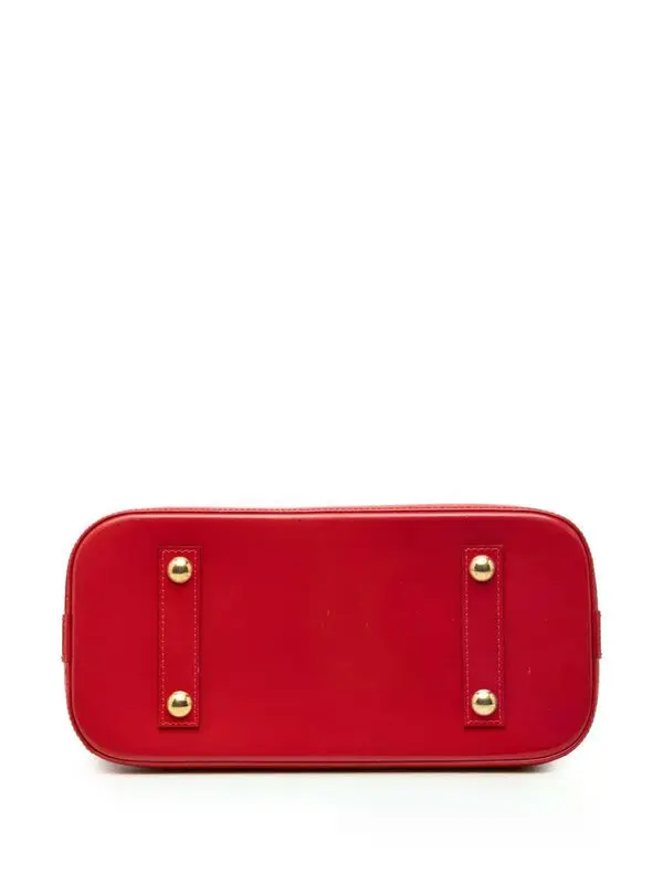 LOUIS VUITTON Monogram Vernis Alma Pm Handbag