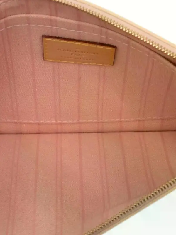 LOUIS VUITTON Damier Azur Neverfull Mm Pouch