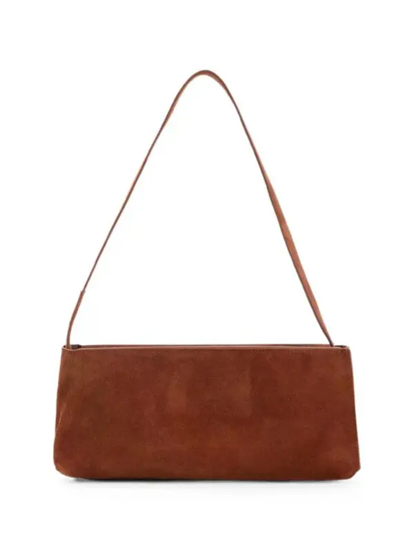 Marni Museo Logo-embroidered Suede Shoulder Bag