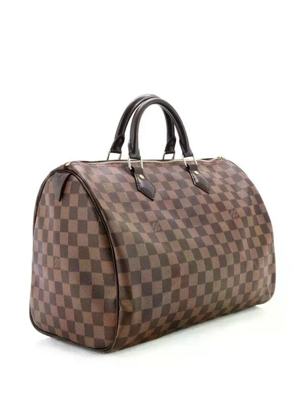 LOUIS VUITTON Speedy Bandouliere Satchel - Brown