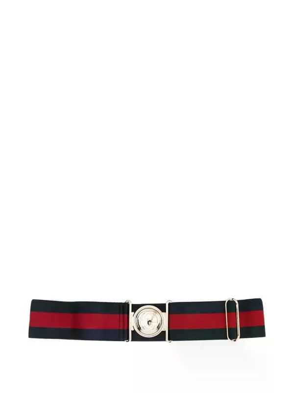 Gucci Web Interlocking G Belt - Blue