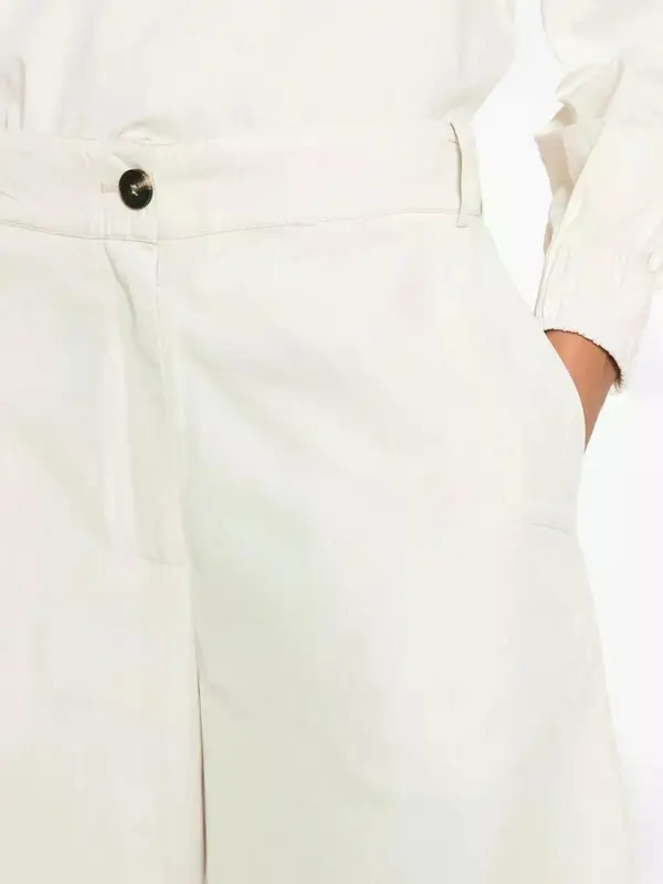 PSOPHIA Wide-leg Cropped Trousers